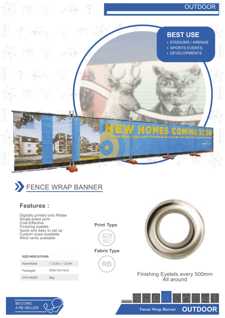 Fence Wrap Banners