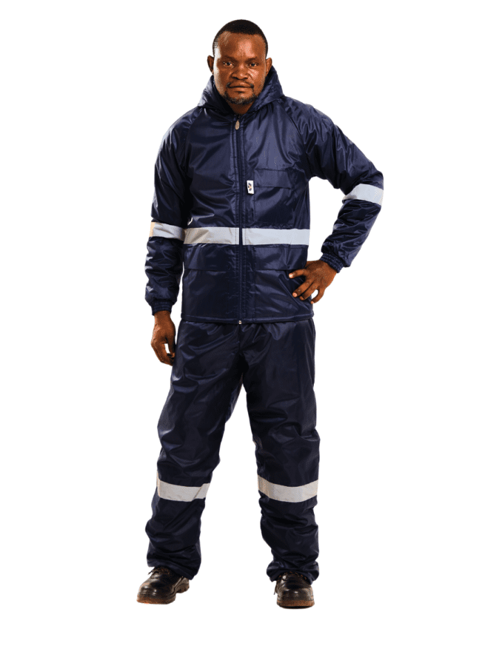 Below Zero Single Lined Freezer Jacket With Reflective